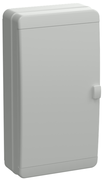 TEKFOR Корпус пластиковый КМПн-36 IP65 серая непрозрачная дверь IEK (TF5-KP73-N-36-65-K03-K03 ...