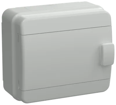 TEKFOR Корпус пластиковый КМПн-8 IP65 серая непрозрачная дверь IEK (TF5-KP73-N-08-65-K03-K03 ...