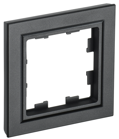 BRITE Рамка 1-местная РУ-1-БрЧ черный IEK (BR-M12-K02) - характеристики, документация, где купить