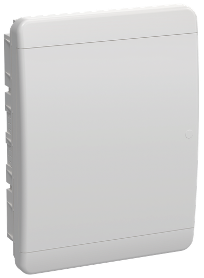 TEKFOR Корпус пластиковый ЩРВ-П-24 IP41 белая дверь IEK (TF5-KP13-V-24-41-K01-K01 ...